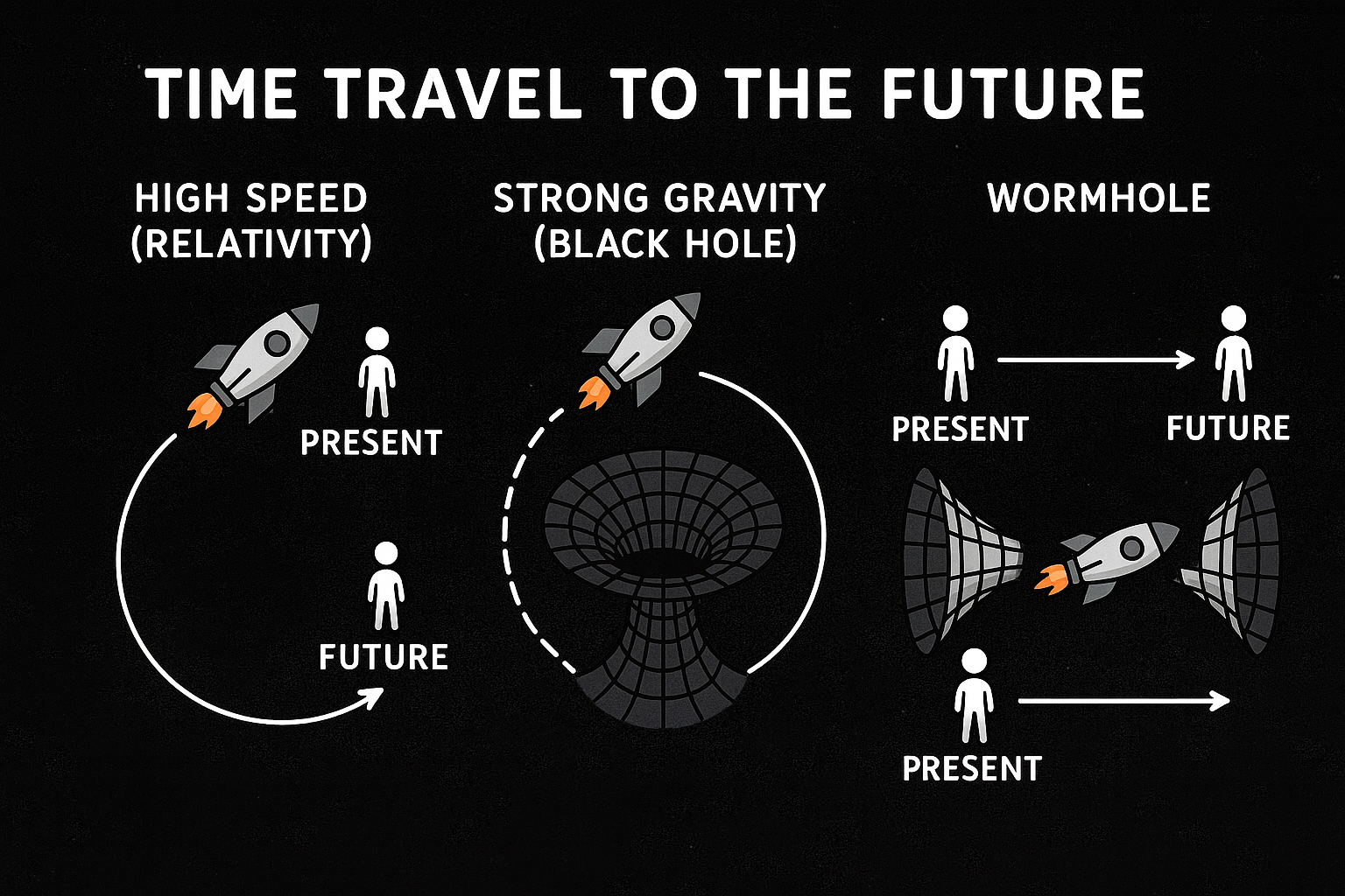 🌌 The Science of Time Travel — To the Future! | A s t r O c e a n O m y